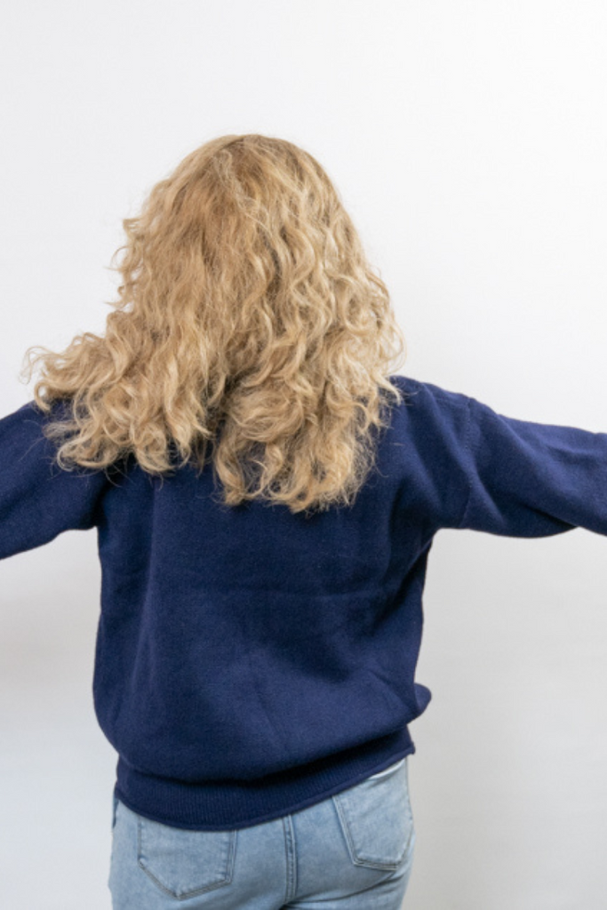 Hyannis Anchor Roll Neck Sweater Navy – Mermaids on Cape Cod-Official ...