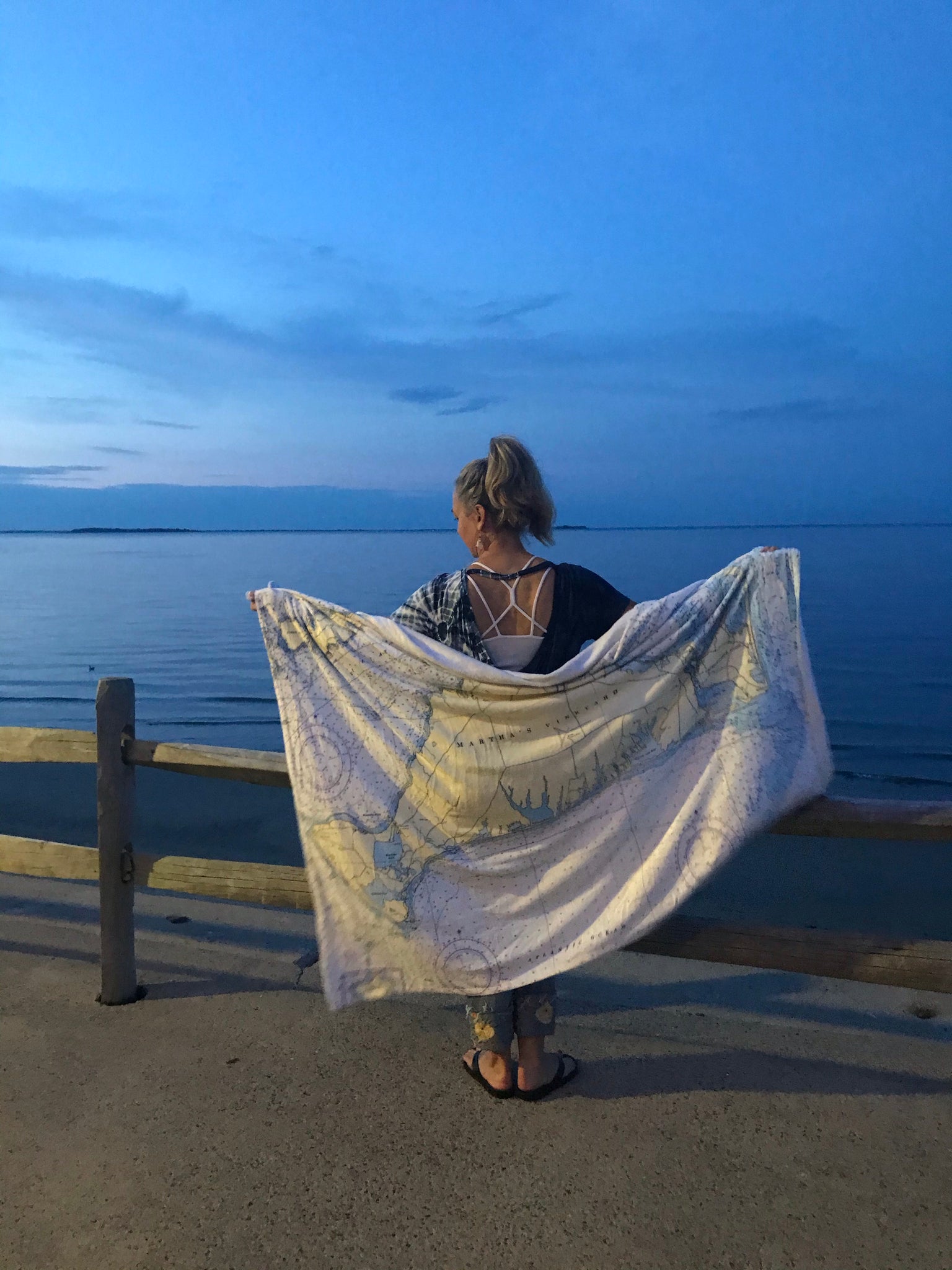 Cape Cod Nautical Chart Blanket – Mermaids on Cape Cod-Official Mermaid ...