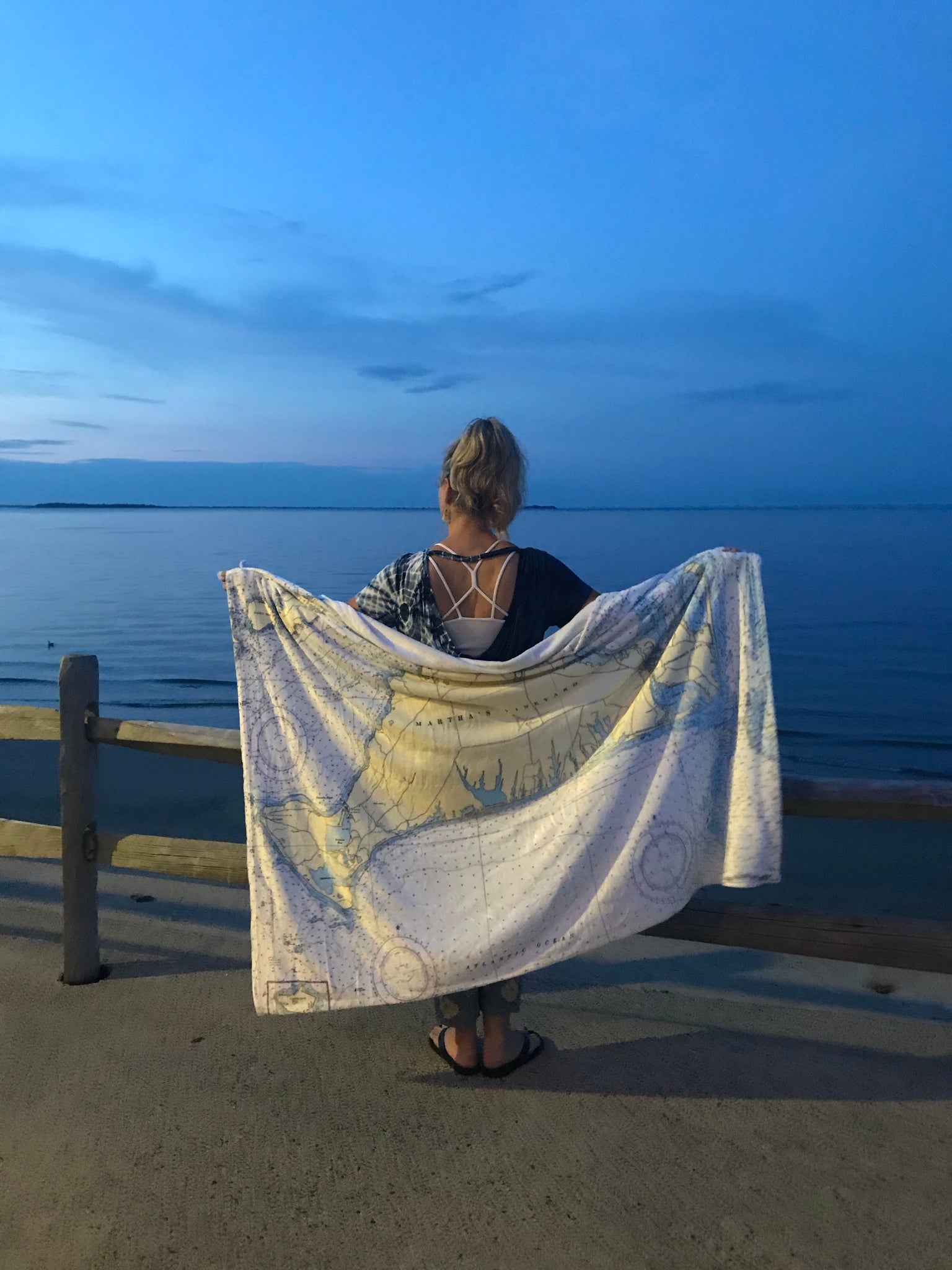 Cape Cod Nautical Chart Blanket – Mermaids on Cape Cod-Official Mermaid ...